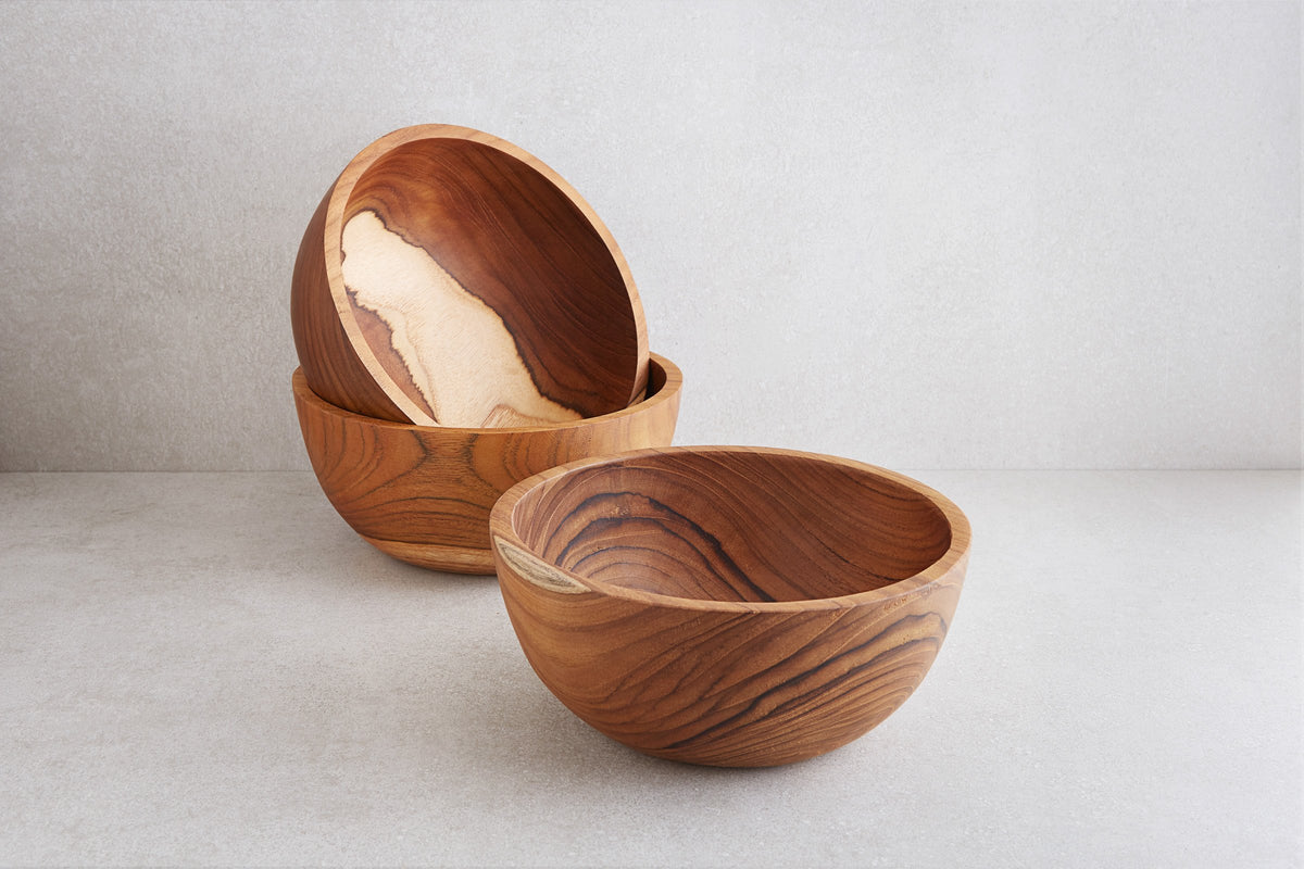 Teak Veggie Bowl – Goodies